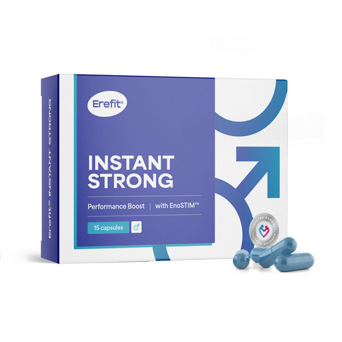 INSTANT STRONG - Performance Boost, complexe pour hommes, 15 gelules ...